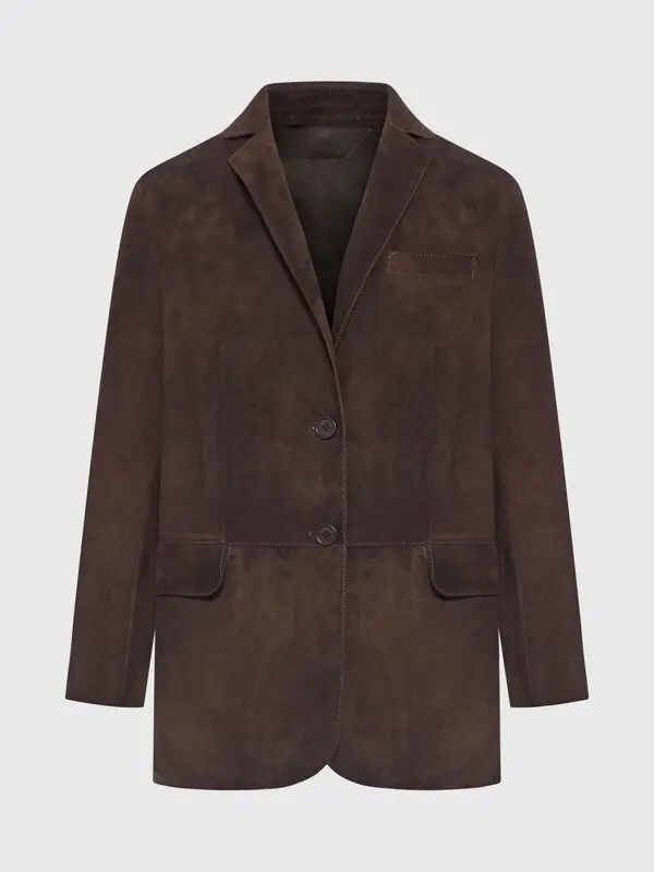 SALVATORE SANTORO Suede Blazer