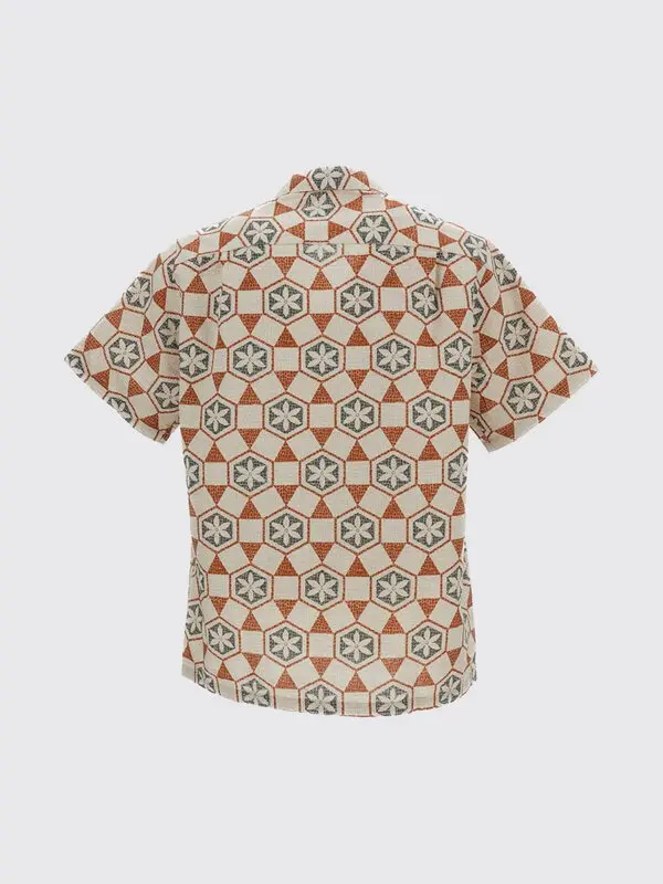 Portuguese Flannel Short Sleeve Printed Shirt