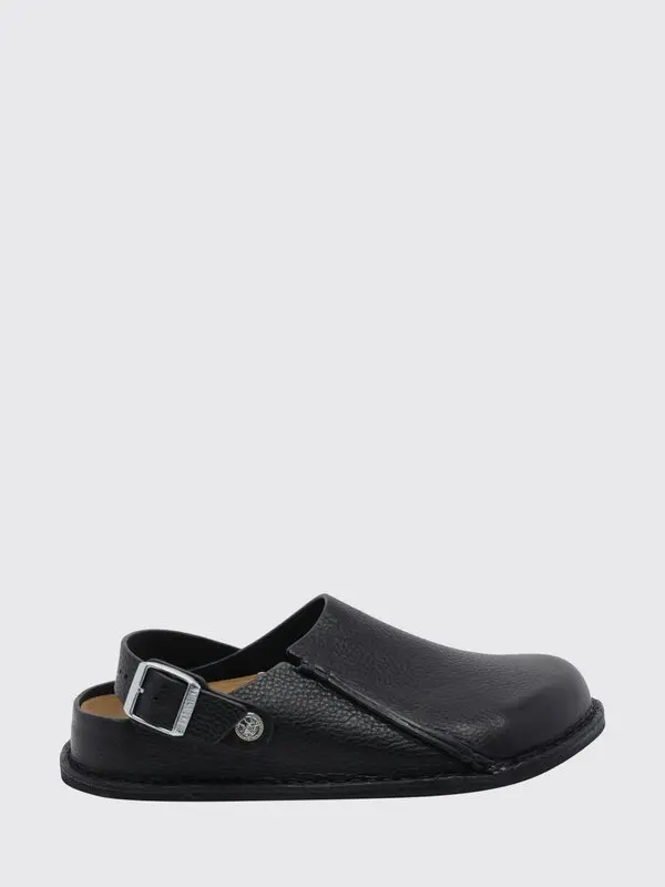 BIRKENSTOCK Lutry Premium Tumbled Leather Slingback Mules