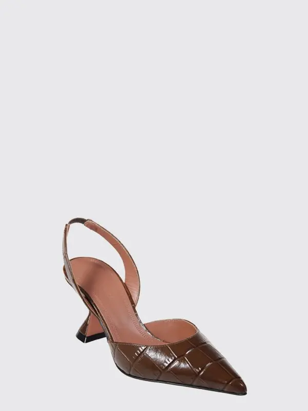 Amina Muaddi Holli Slingback Pumps