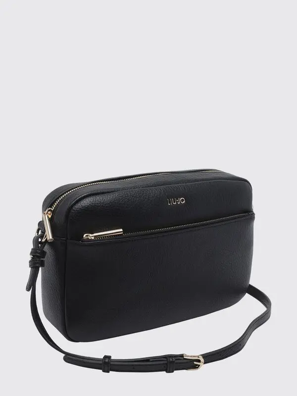 Liu Jo Grained Faux Leather Camera Bag With Logo