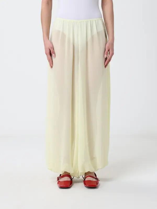 THE FRANKIE SHOP Crepe Palazzo Trousers
