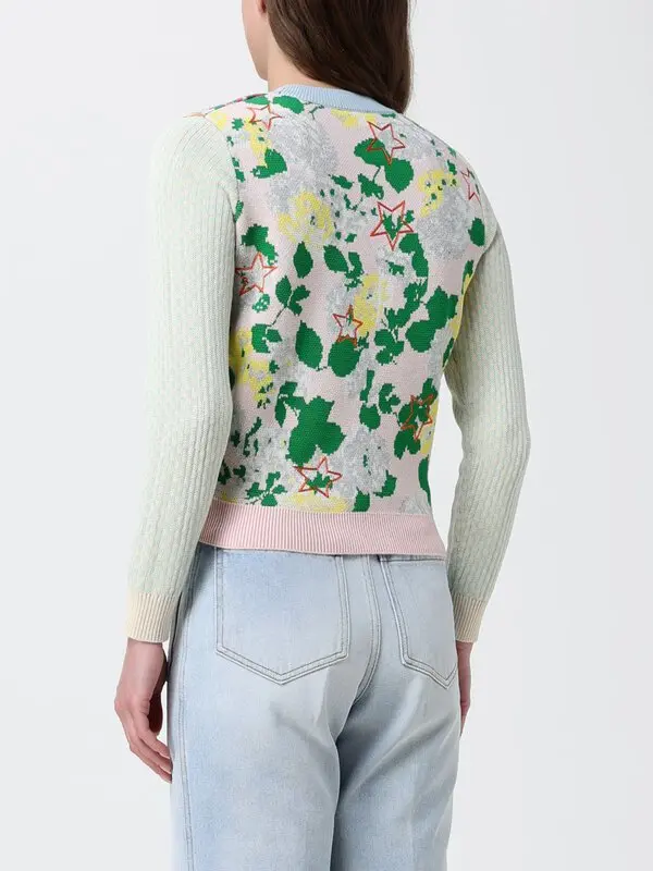 Kenzo Floral Print Knit Sweater