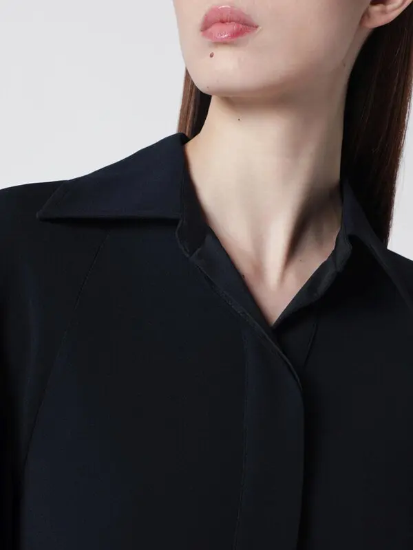 Victoria Beckham Slim Fit Midi Polo Dress