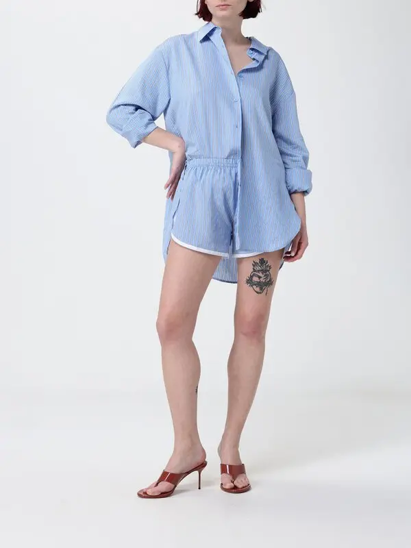 THE FRANKIE SHOP Striped Low-rise Boxer Shorts