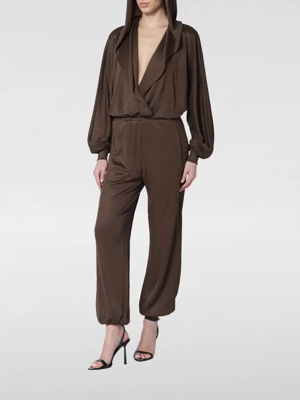 Andamane Slim Fit Hooded Jersey Jumpsuit