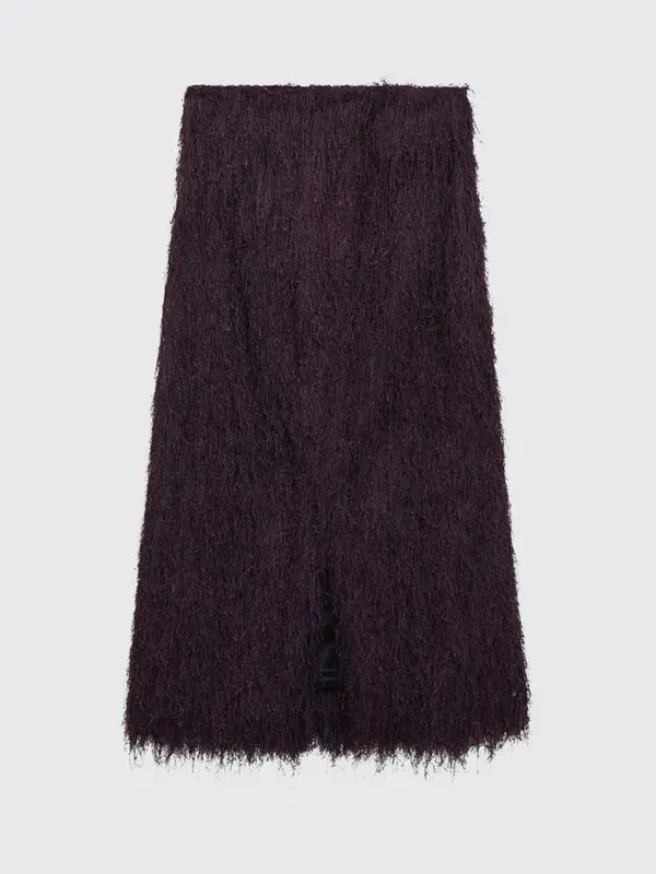 Dries Van Noten Fringed Skirt