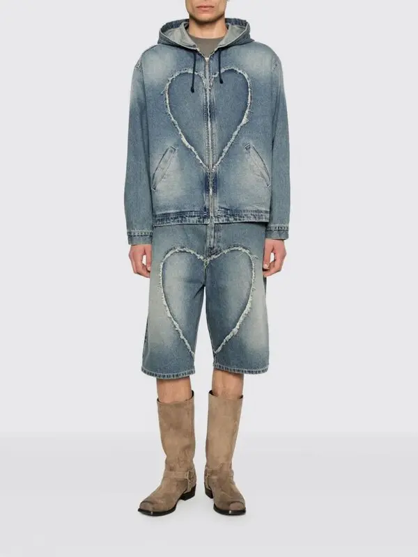 CARNE BOLLENTE Denim Shorts - Blue