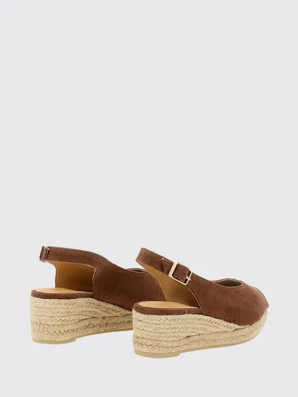 CastaÑer Dosalia Mid-wedge Canvas Espadrilles With Open Toe