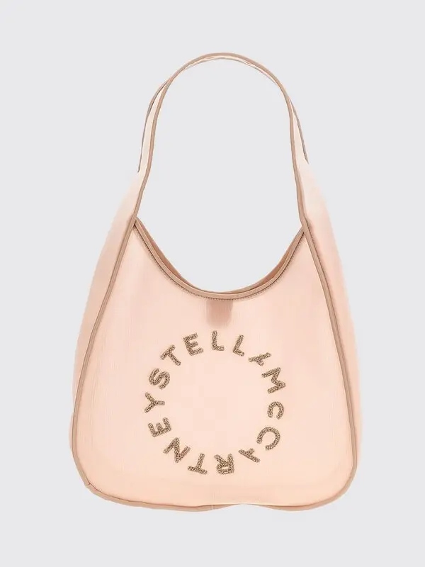 Stella McCartney Polyamide Shoulder Bag With Embroidered Logo