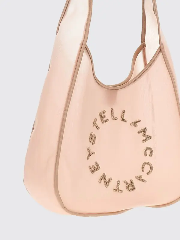Stella McCartney Polyamide Shoulder Bag With Embroidered Logo