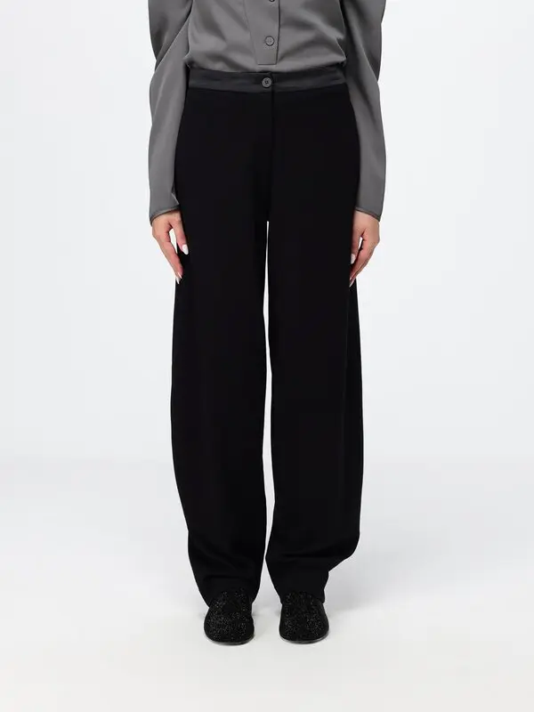 Emporio Armani Tailored Trousers - Black