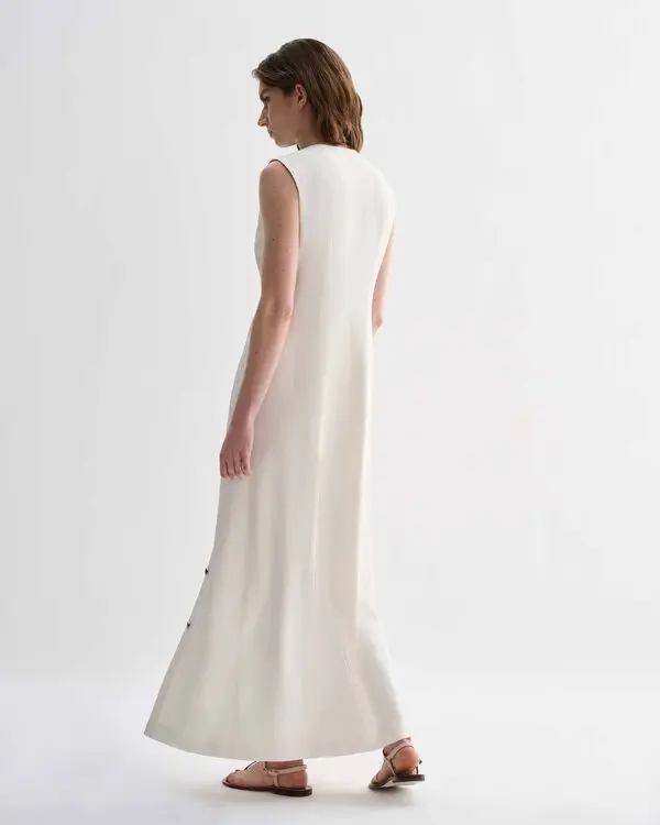 Veronica De Piante Hana Silk Maxi Dress