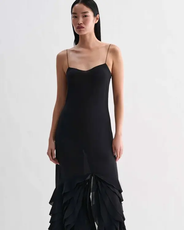 Veronica De Piante Calista Georgette Gown