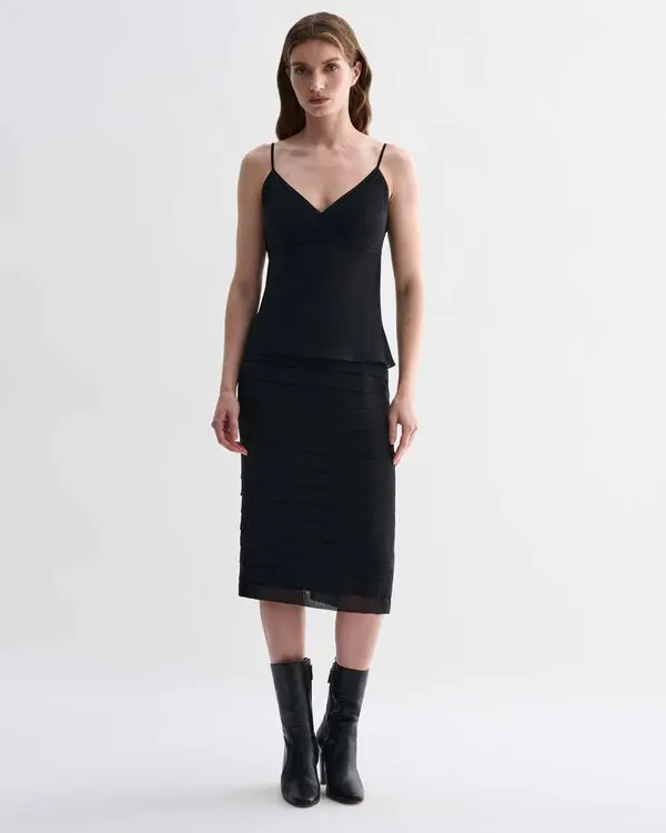 Veronica De Piante Adela Georgette Skirt