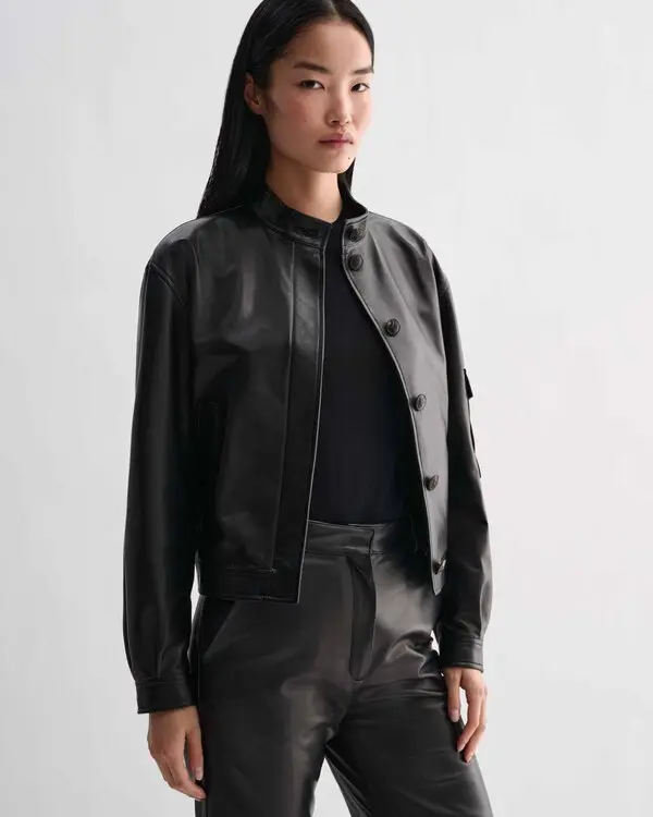 Veronica De Piante Juno Nappa Leather Jacket