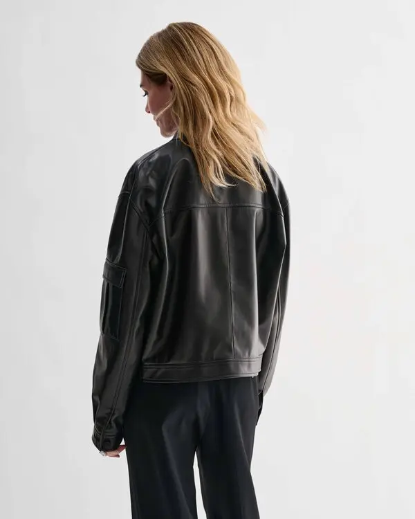 Veronica De Piante Juno Nappa Leather Jacket