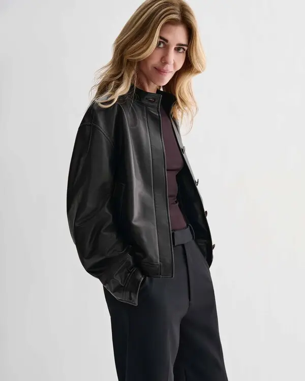 Veronica De Piante Juno Nappa Leather Jacket