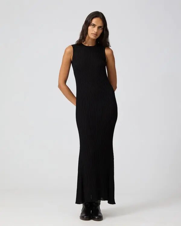 Veronica De Piante Gabby Knitted Column Dress
