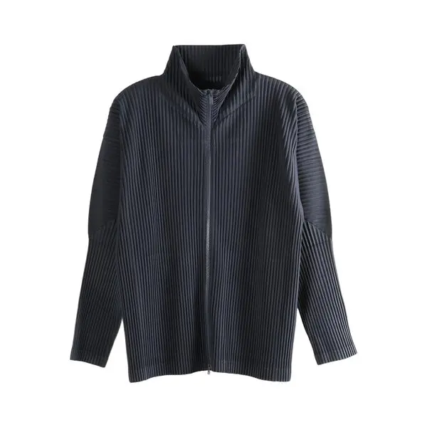 Issey Miyake Zip Up Cardigan