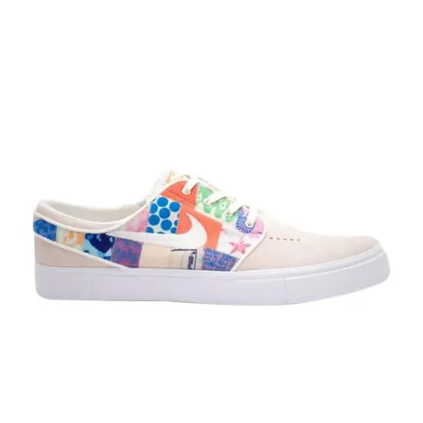 Nike Zoom Stefan Janoski X Thomas Campbell Patchwork Low Top Sneakers