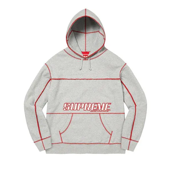 Supreme Coverstitch Hooded Sweatshirt