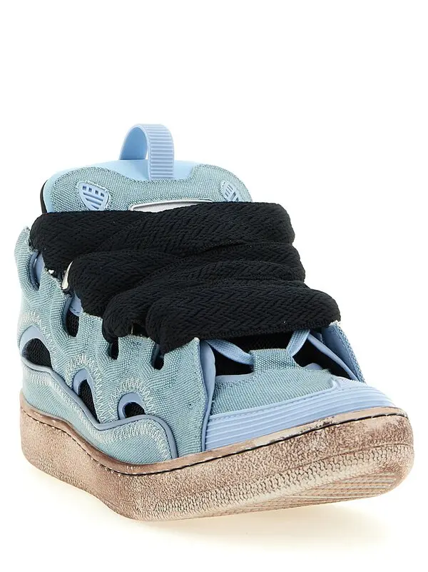LANVIN Curb Sneakers - Blue