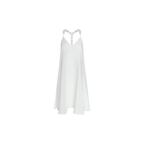 L'Agence Amora Pearl Strap Dress