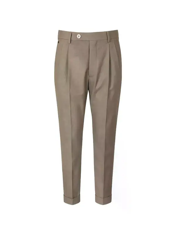 GTA Pleated Turn-up Trousers