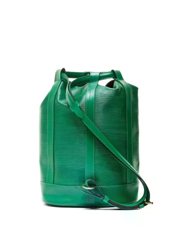 LOUIS VUITTON Epi Randonnee Pm Shoulder Bag - Green