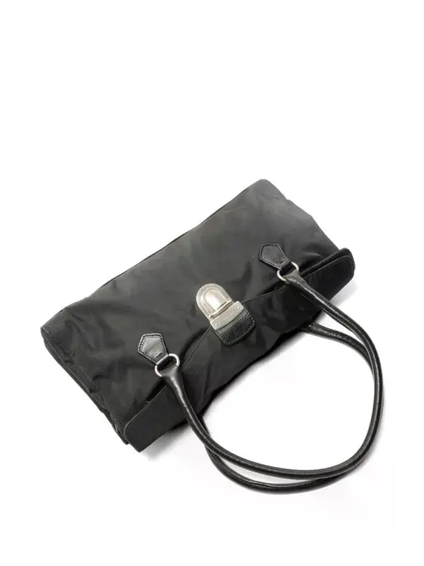 Prada Triangle Logo Shoulder Bag
