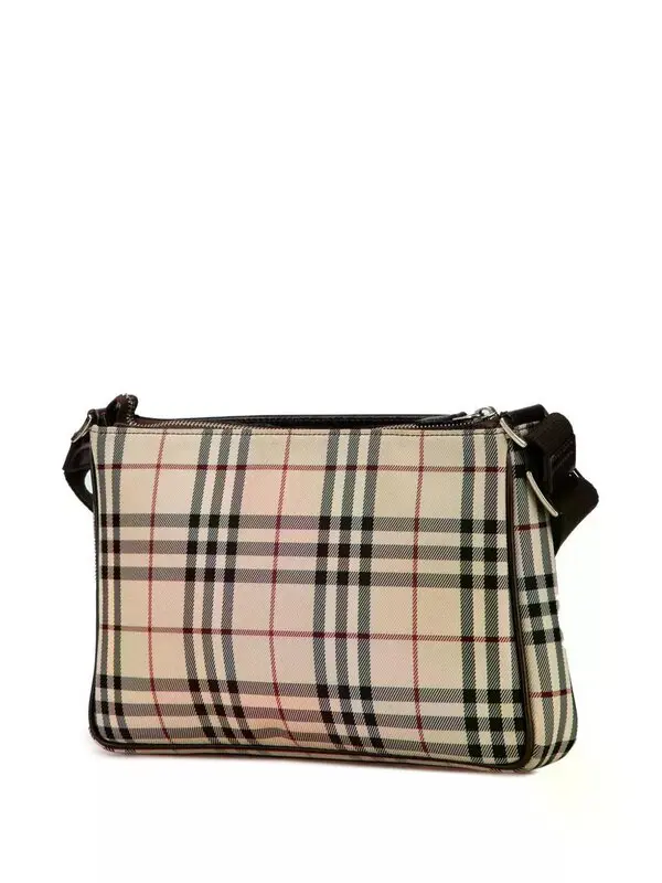 Burberry House Check Canvas Crossbody Bag