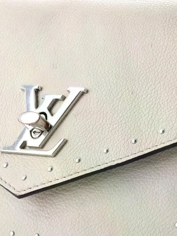 LOUIS VUITTON My Lockme Studded Leather Bb Shoulder Bag