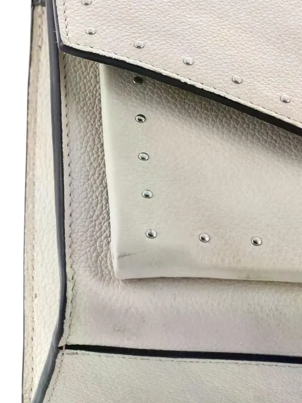 LOUIS VUITTON My Lockme Studded Leather Bb Shoulder Bag
