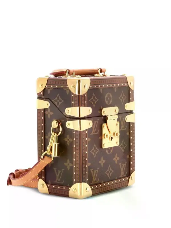 LOUIS VUITTON Monogram Camera Box Trunk Bag