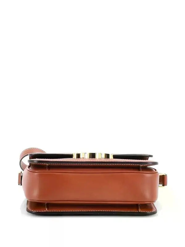 Celine Triomphe Coated Canvas Teen Shoulder Bag
