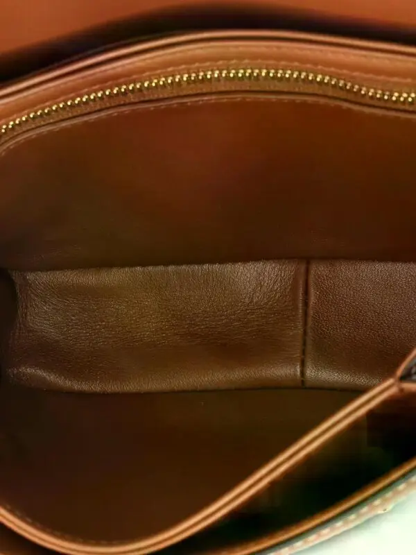 Celine Triomphe Coated Canvas Teen Shoulder Bag