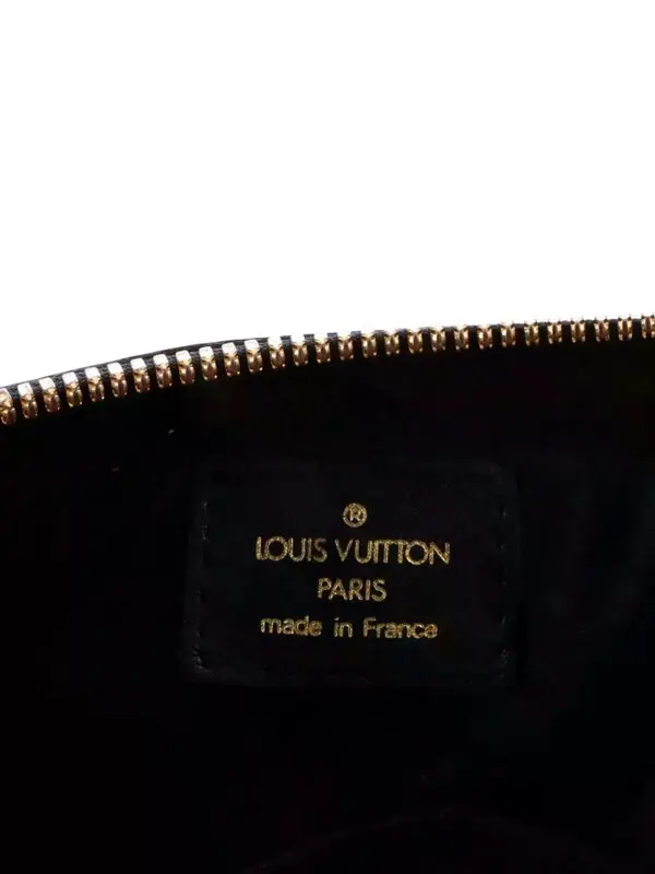 LOUIS VUITTON Stephen Monogram Embossed Leather Satchel