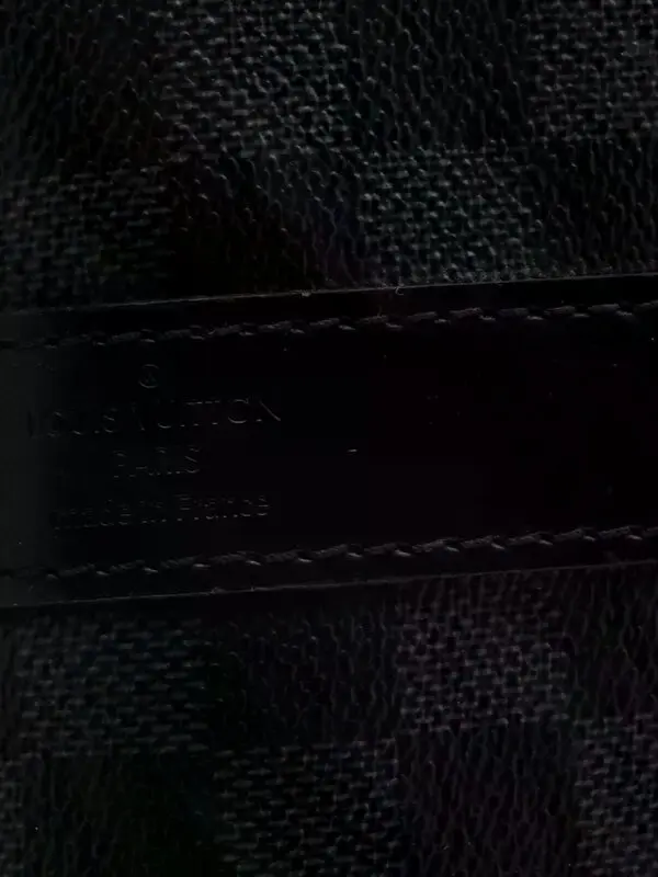 LOUIS VUITTON Keepall Bandouliere 55 Travel Bag - Black