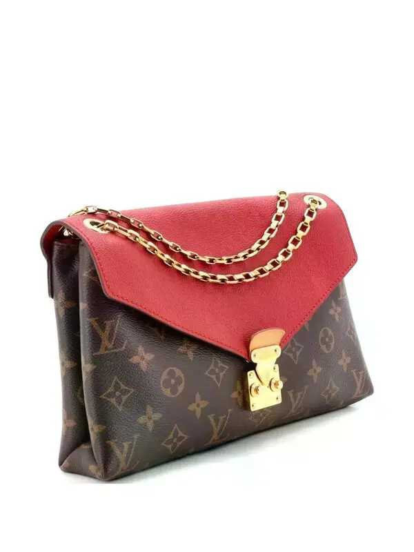 LOUIS VUITTON Pallas Chain Shoulder Bag - Brown