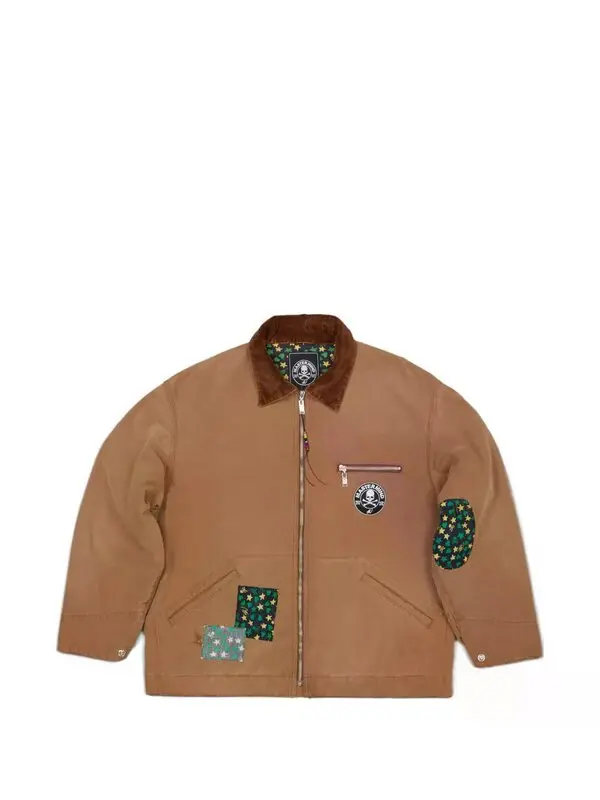 MASTERMIND WORLD X Sean Wotherspoon Corduroy Collar Jacket - Brown
