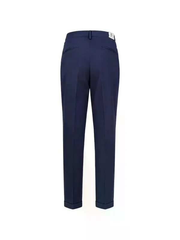DEVORE INCIPIT Pleated Turn-up Trousers