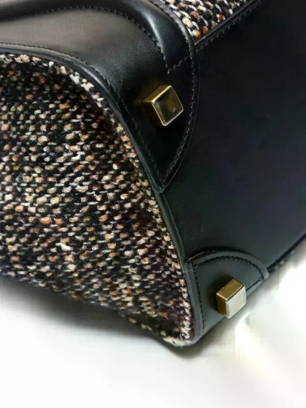 Celine Luggage Micro Shopper Handbag