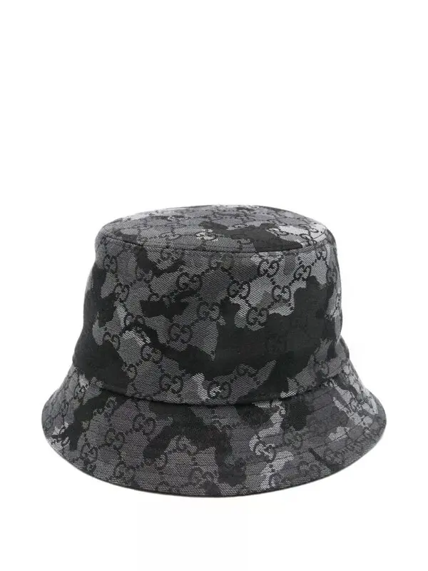 Gucci Camouflage Gg-motif Bucket Hat