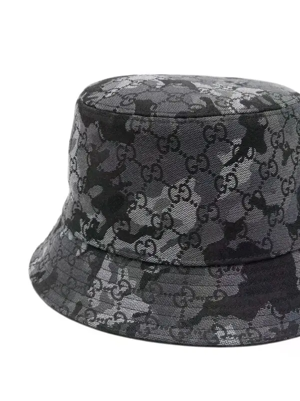 Gucci Camouflage Gg-motif Bucket Hat
