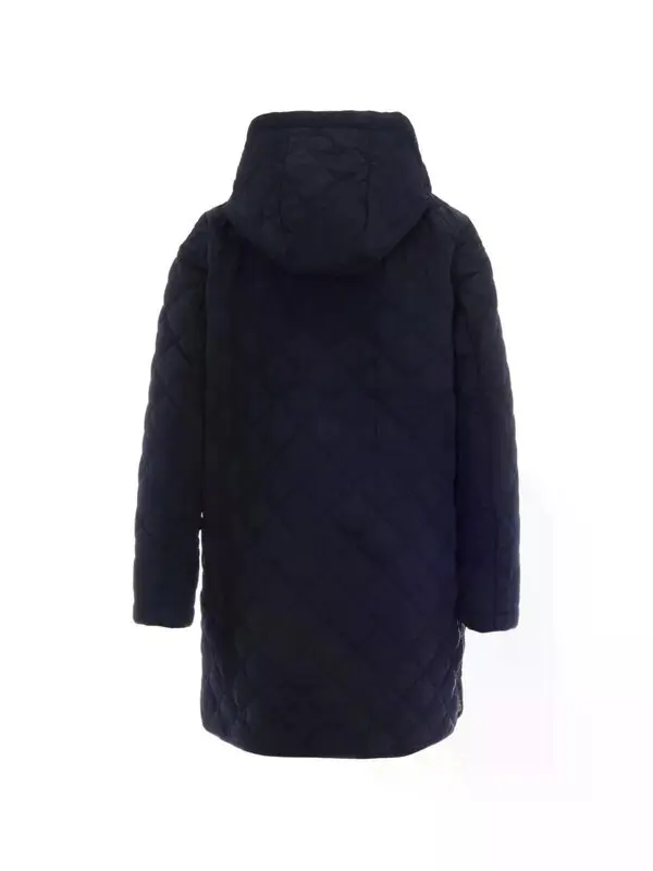 Max Mara Quilted Hooded Parka