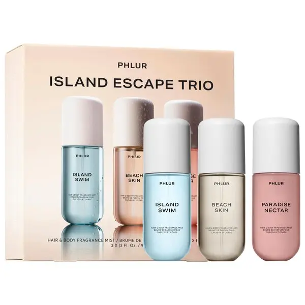 PHLUR Island Escape Body Mist Trio Set - One-color