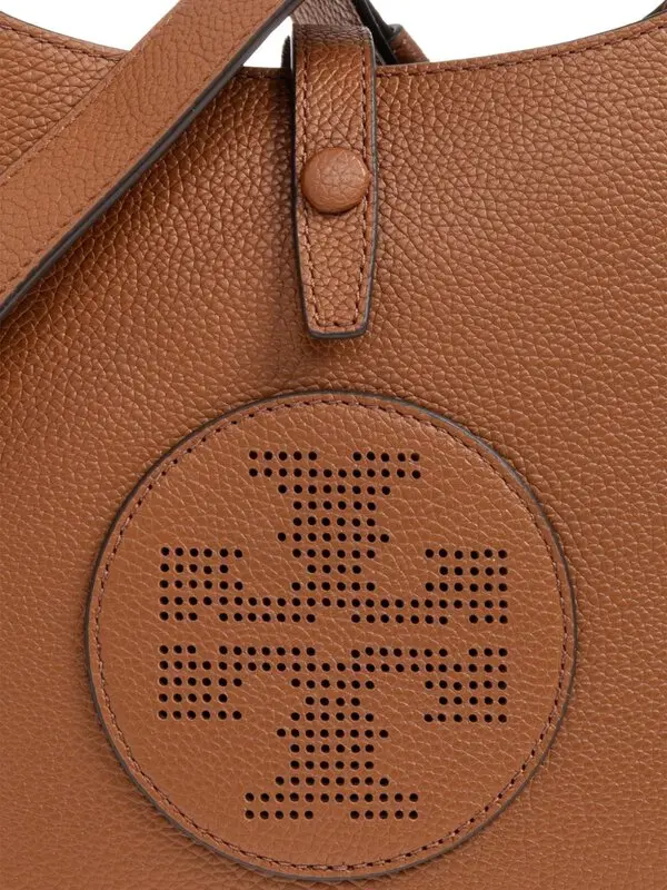 Tory Burch Miller Leather Hobo Bag - Brown