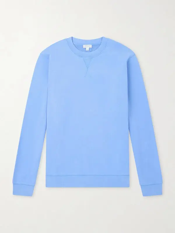 Sunspel Cotton-jersey Sweatshirt