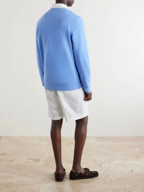 Sunspel Cotton-jersey Sweatshirt